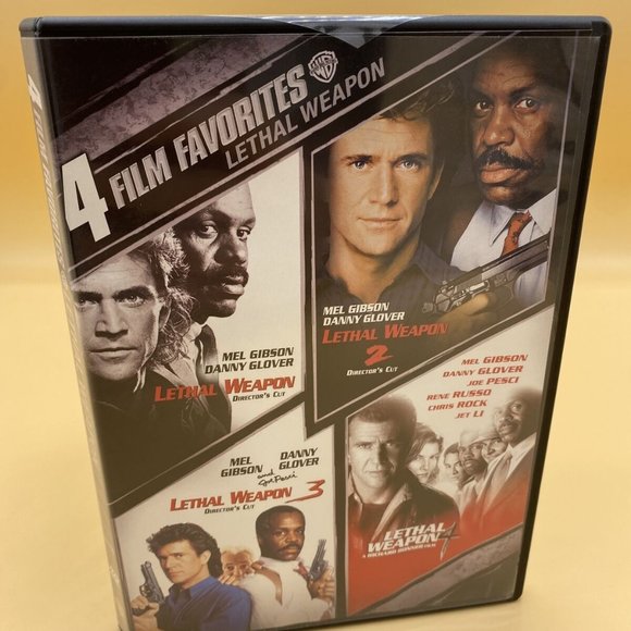 Warner Bros. | Media | 4film Favorites Lethal Weapon 2 3 4 Dvd | Poshmark